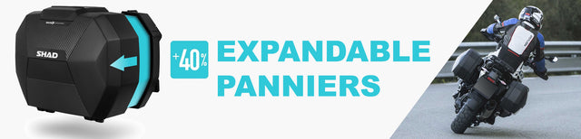 SHAD Luggage | Motorcycle Top Boxes & Panniers – Bike Luggage